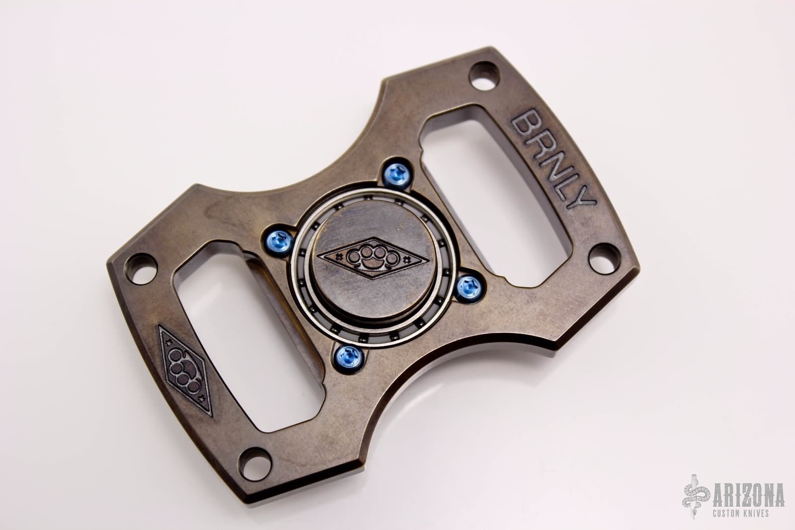 Burnley Cypop Ringspin - Arizona Custom Knives