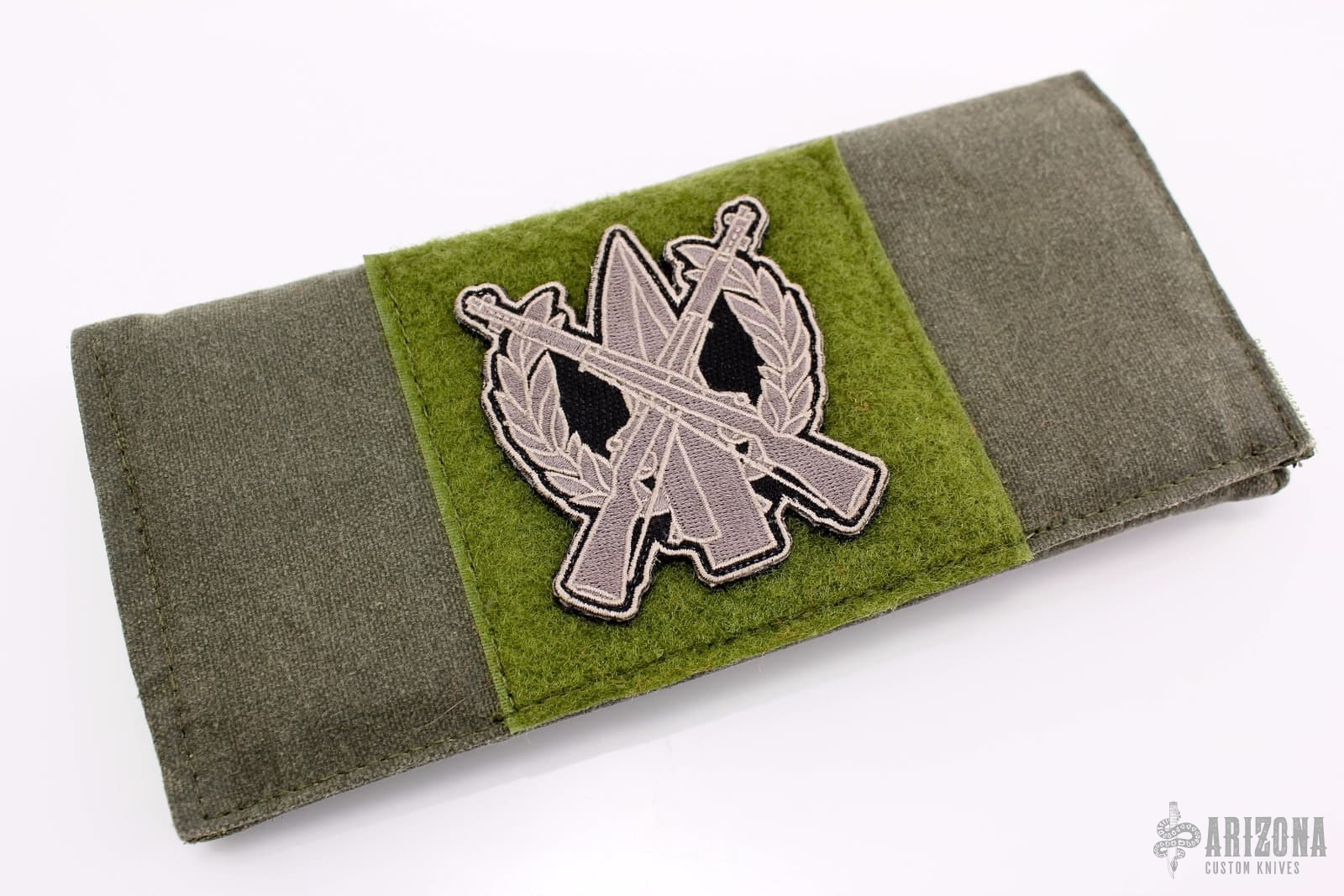 Strider Velcro Canvas Case w/ Patch - Arizona Custom Knives