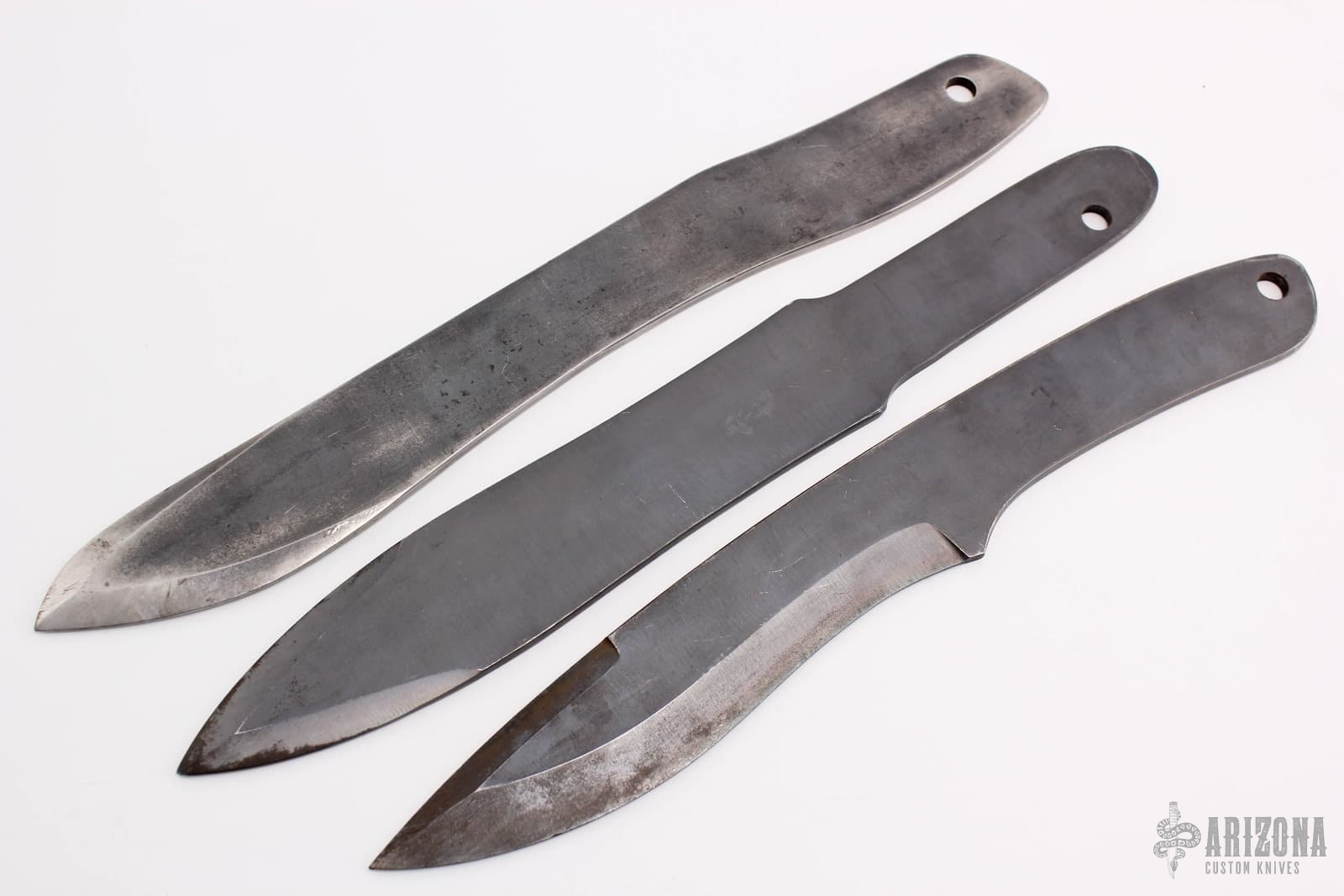 Assorted Throwing Knives - Set of 3 - Arizona Custom Knives