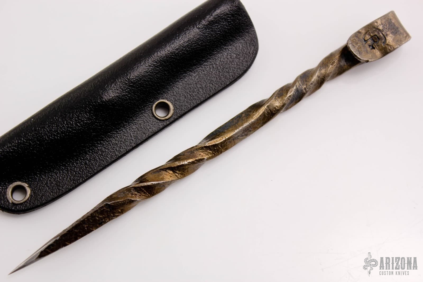 Forged Spike with Sheath - Arizona Custom Knives