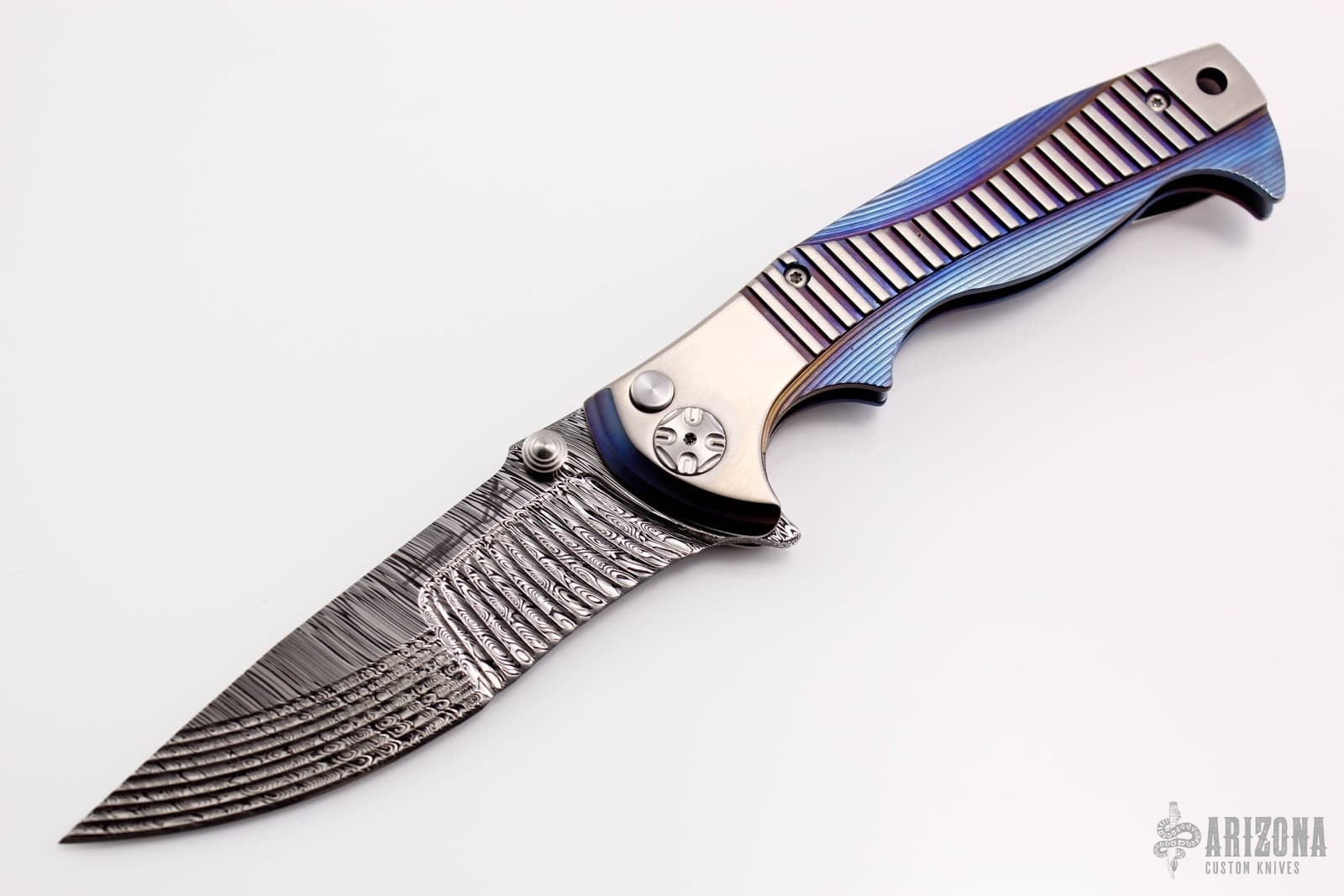 Tighe Raid - Damasteel - Arizona Custom Knives