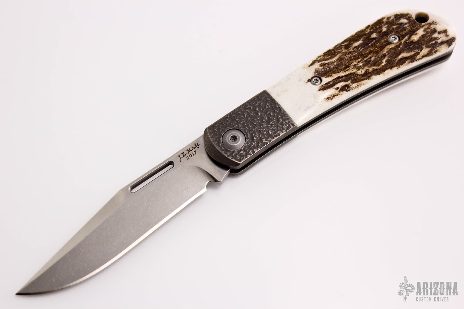 Slipjoint - Stag - Arizona Custom Knives