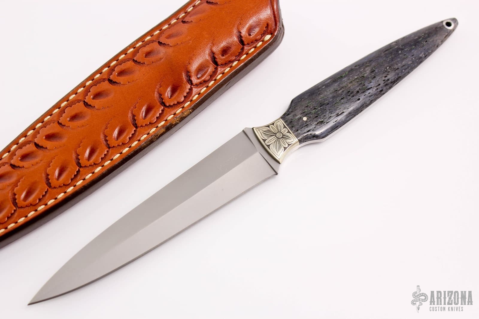 Engraved Dagger - Arizona Custom Knives