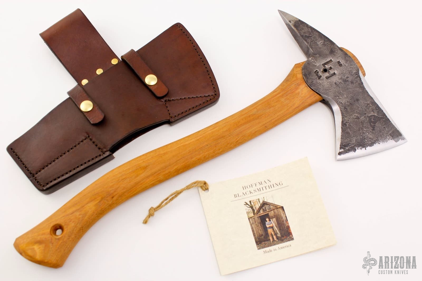 Fireman's Hatchet - Ash Handle - Arizona Custom Knives