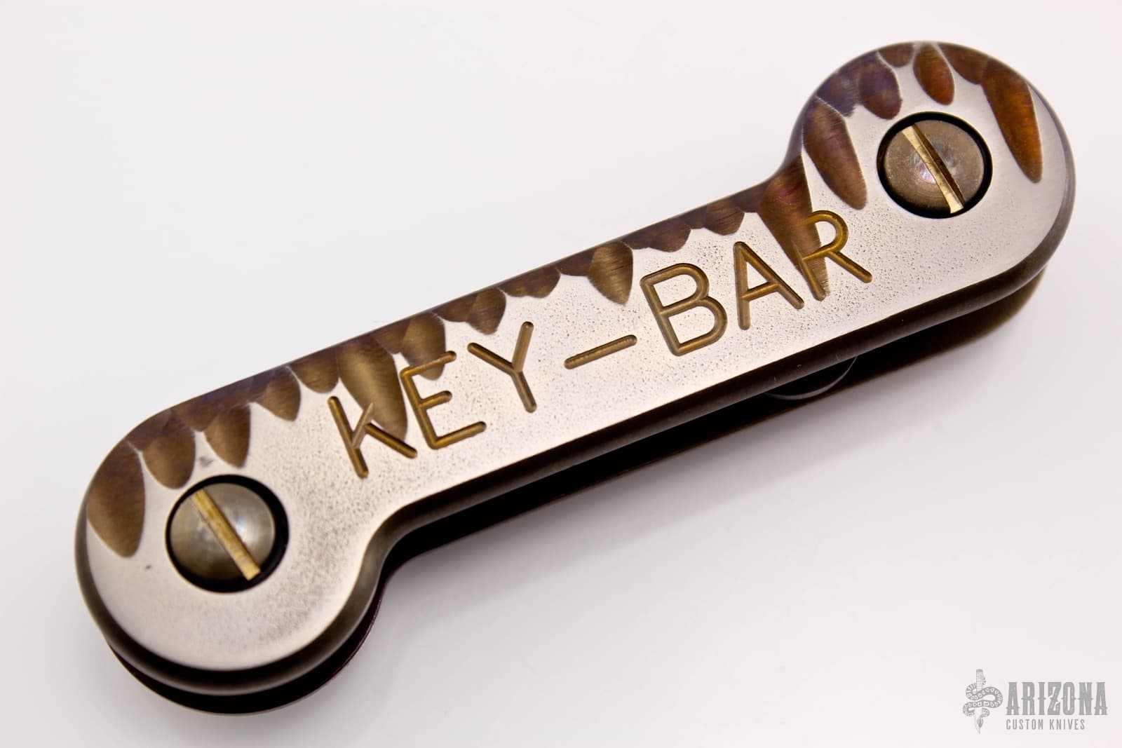 Key-bar - Carved Ti - Arizona Custom Knives