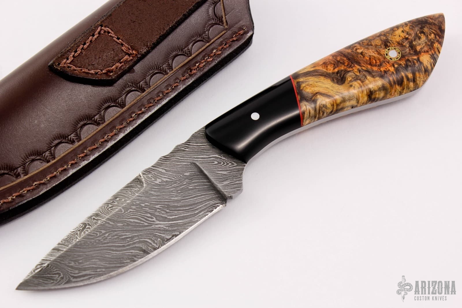 Damascus Hunter - Arizona Custom Knives