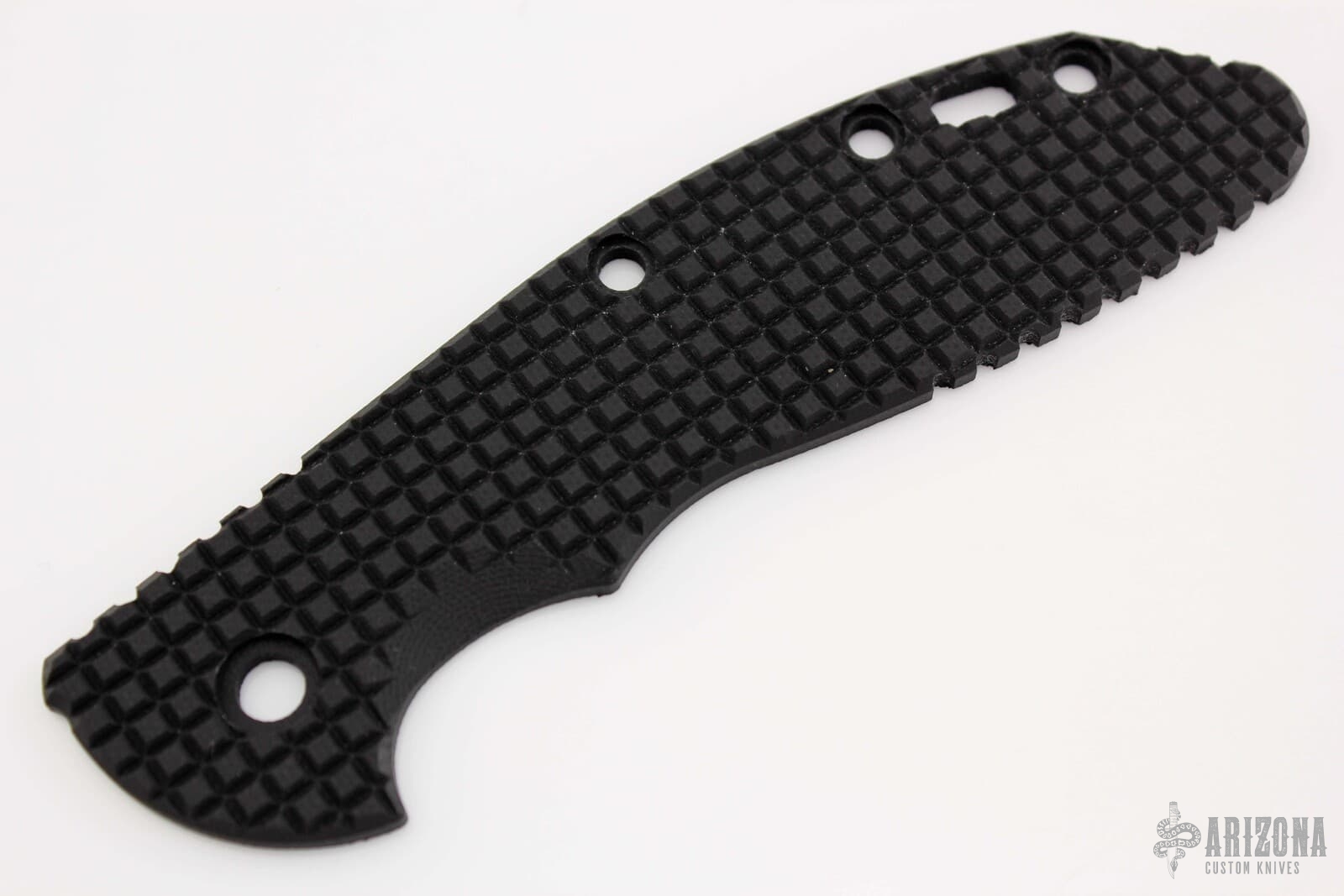 XM-24 Black G10 Scale - Frag Pattern - Arizona Custom Knives