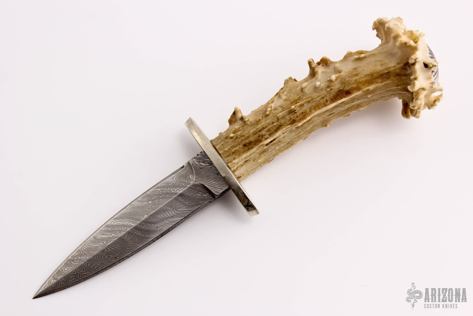 Mini Damascus Dagger - Arizona Custom Knives