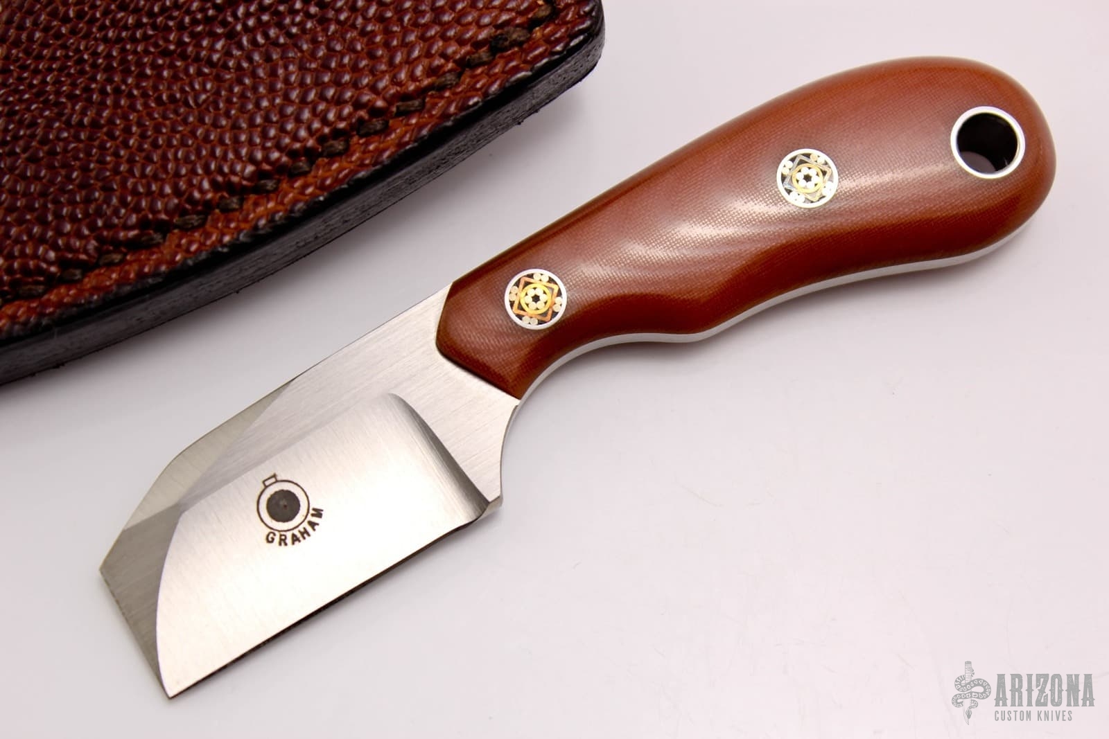 Wee Razelcliffe - Linen Micarta - Arizona Custom Knives