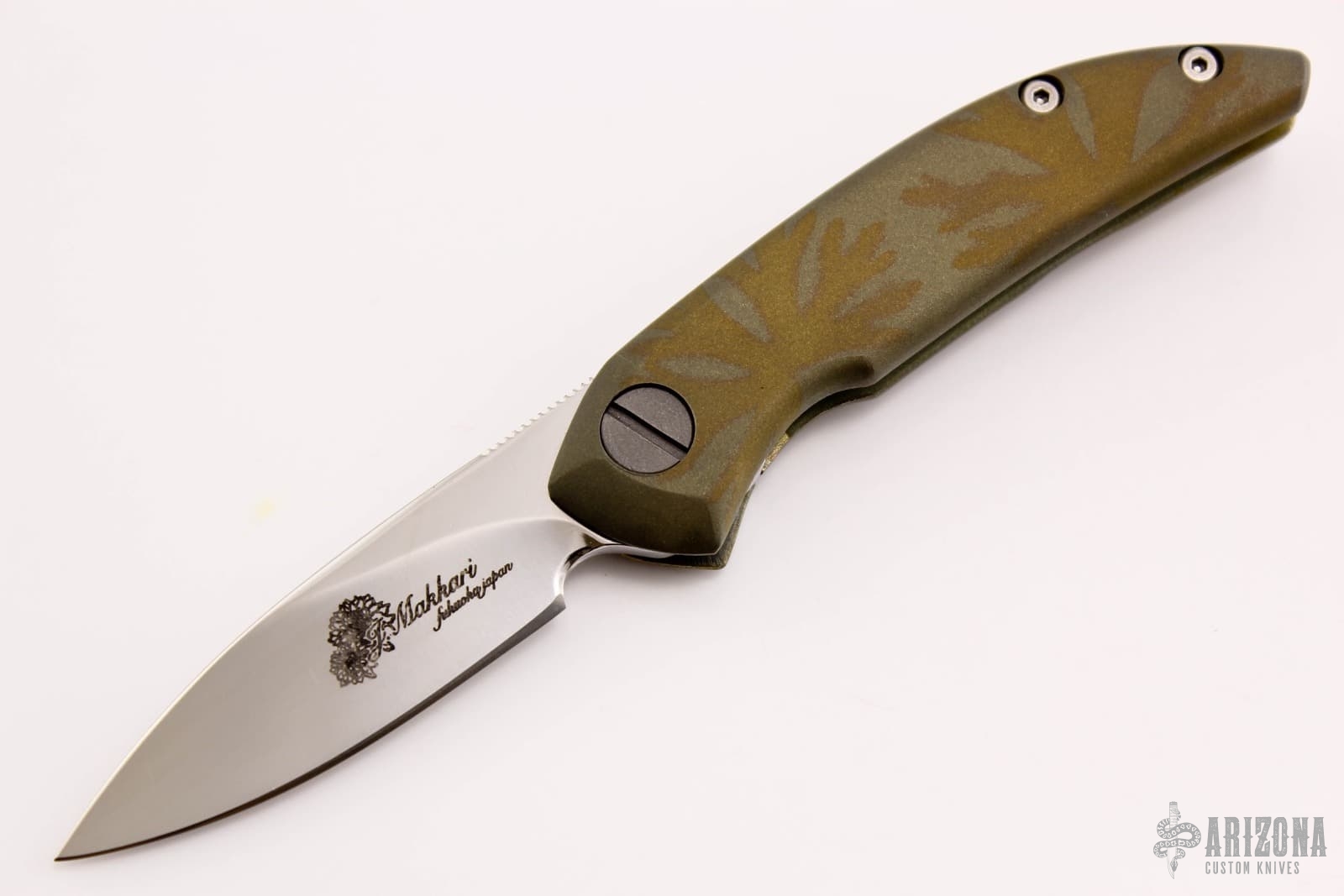 Titanium Framelock Flipper - Arizona Custom Knives