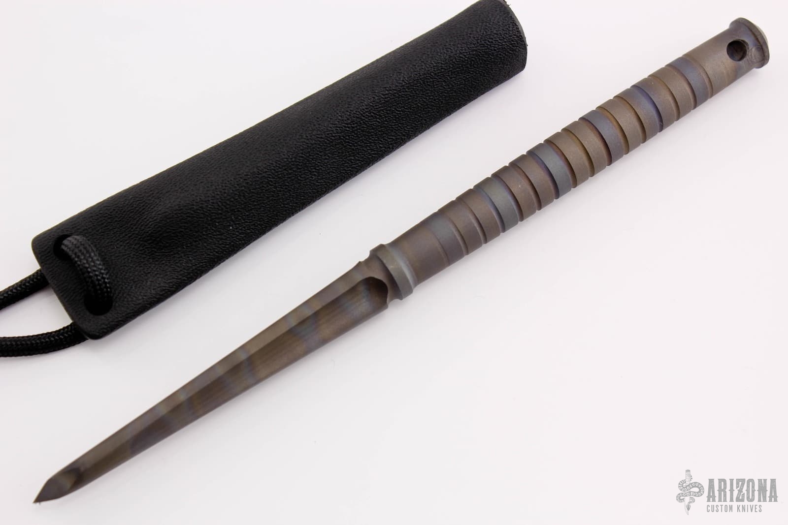Titanium Spike with Kydex Sheath - Arizona Custom Knives