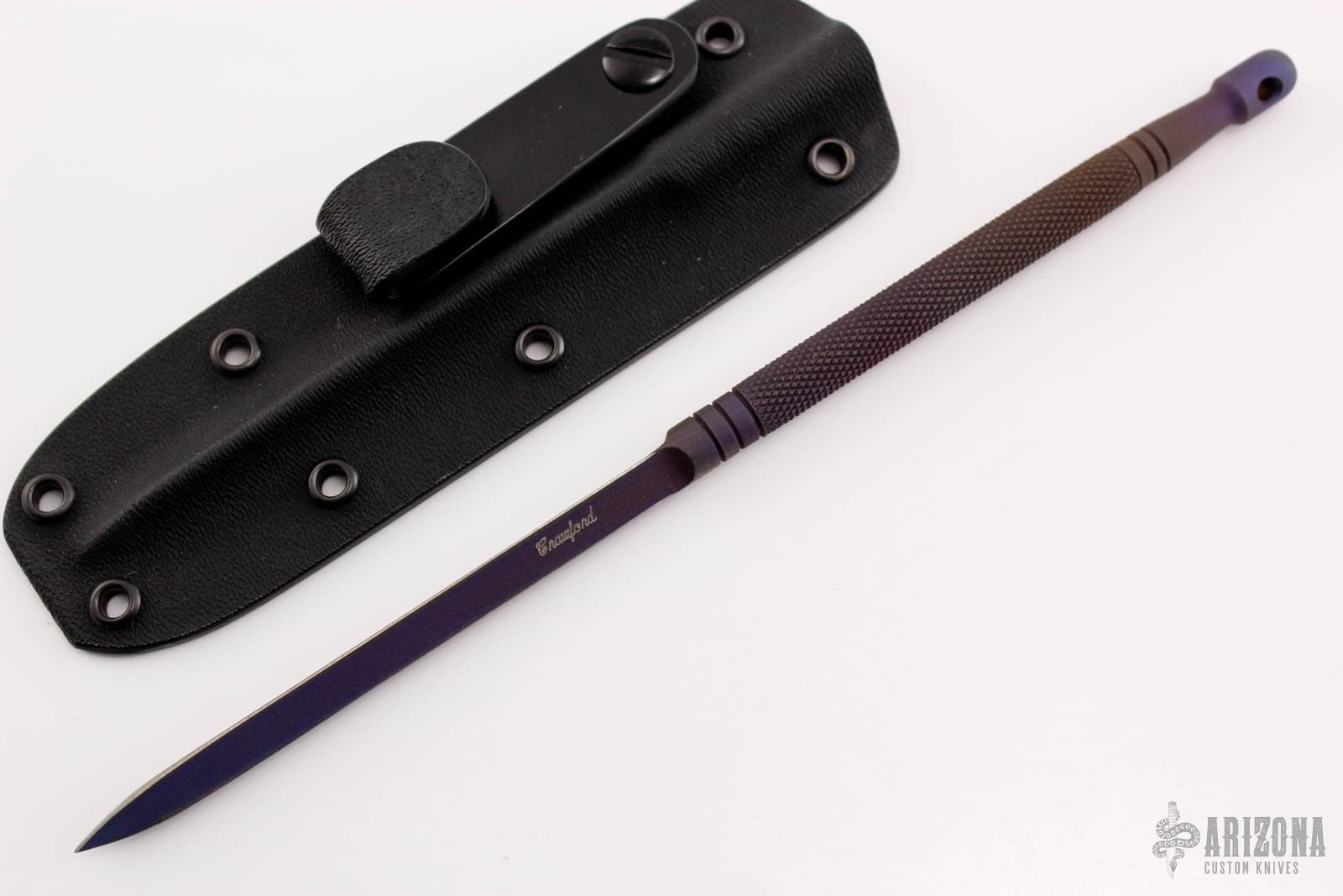 Titanium Devil Dart - 8" - Arizona Custom Knives