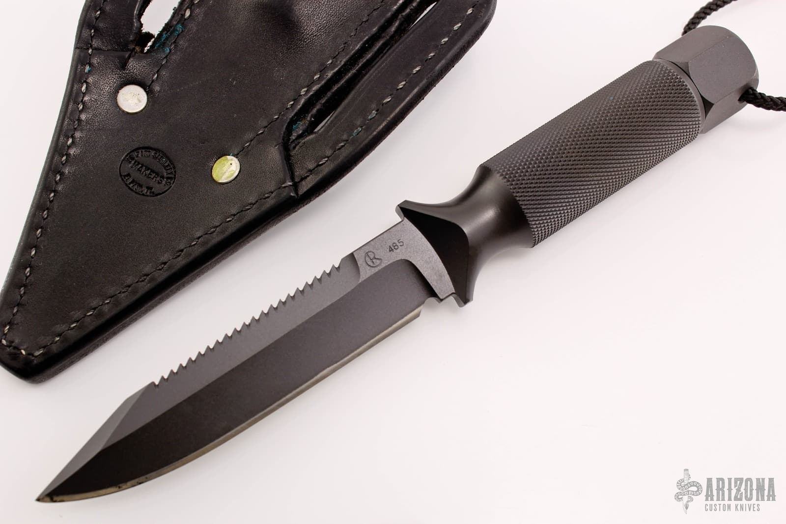 Aviator - 4" Sawback - Arizona Custom Knives