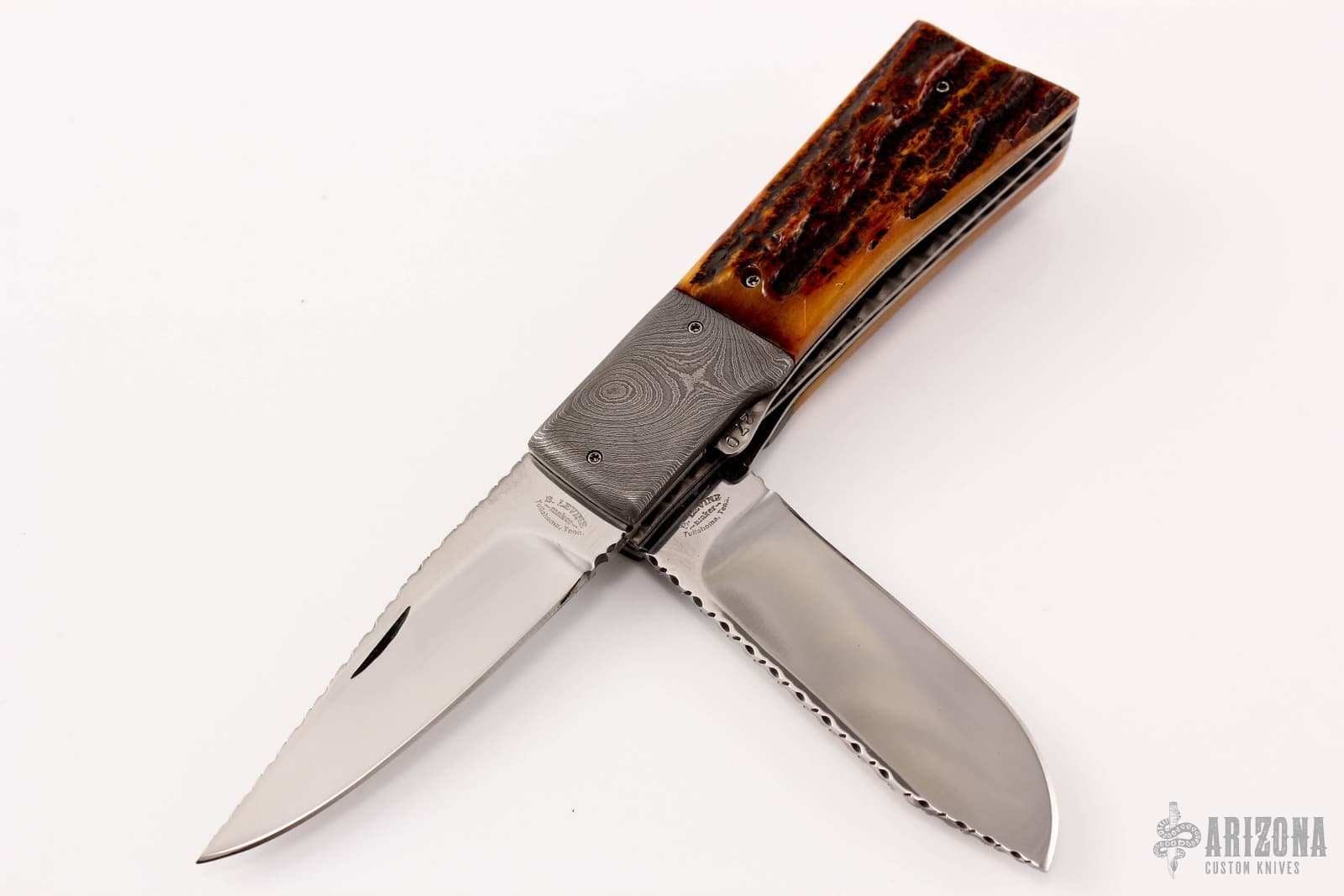 Experimental 2-Blade Folder - Arizona Custom Knives