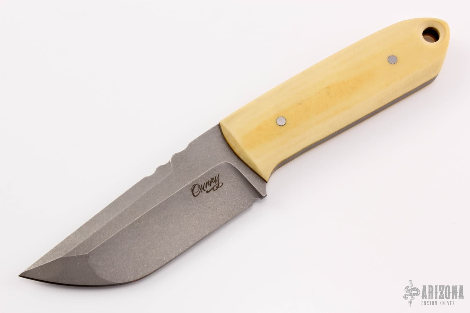 Pocket Fixed Blade with Westinghouse Micarta - Arizona Custom Knives