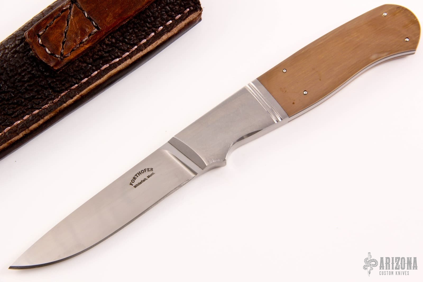 Drop Point Fixed Blade - Arizona Custom Knives