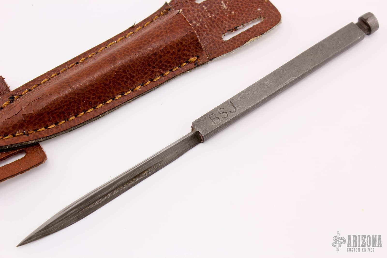 Damascus Spike - Arizona Custom Knives