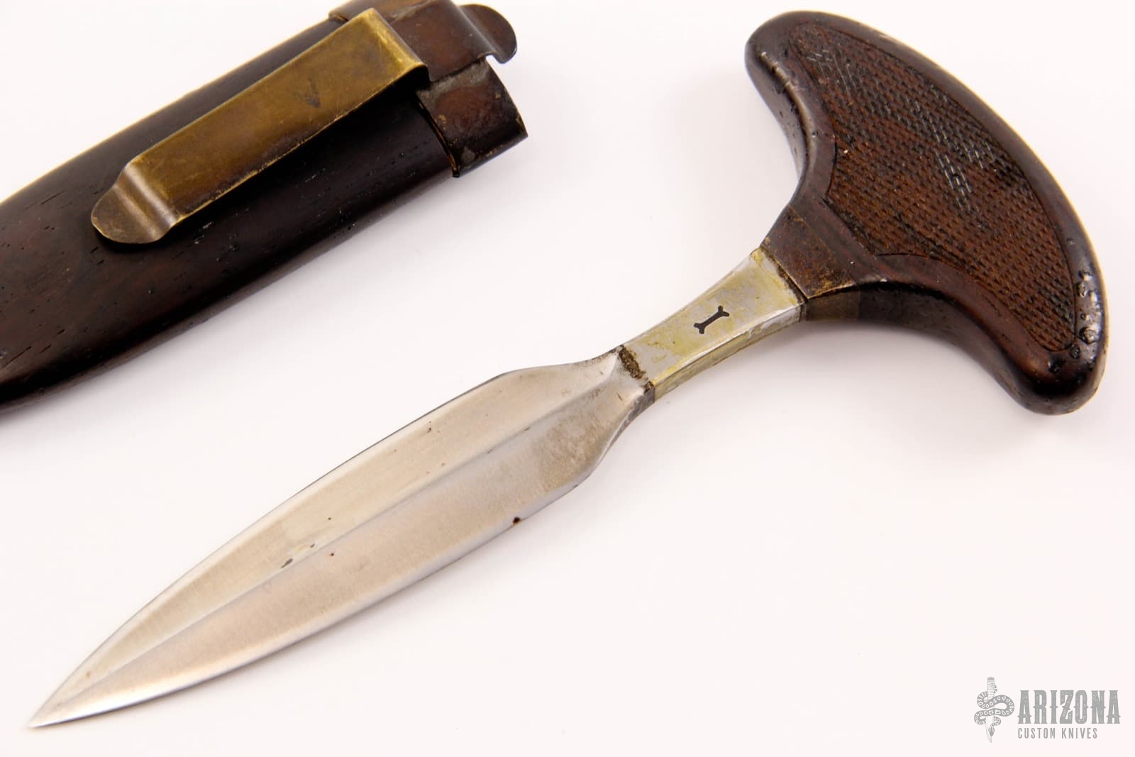 Rare Push Dagger - One of a Kind - Arizona Custom Knives