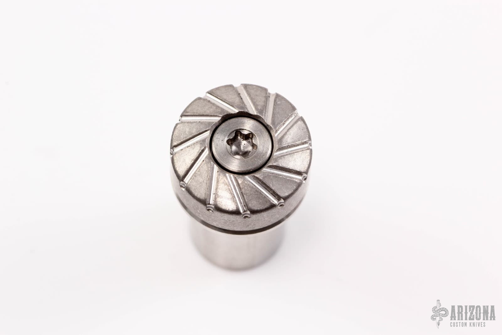 Titanium Fap Cap (Spinner Cap) - Arizona Custom Knives