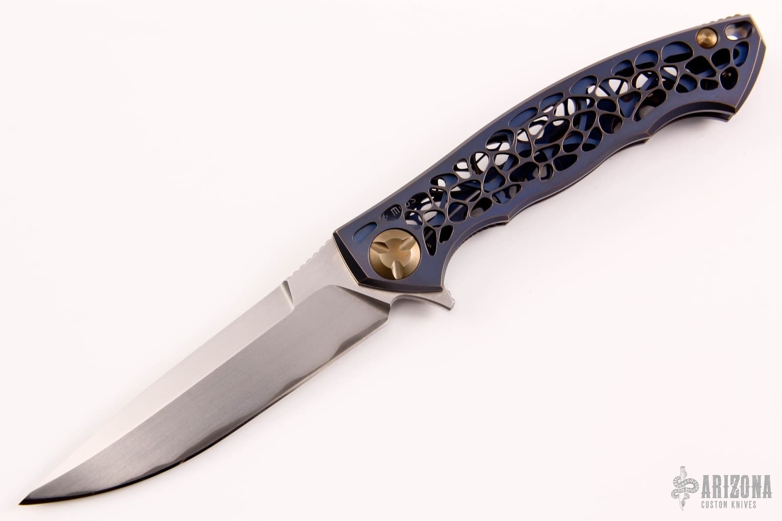 Coordinal Leafe Prototype #3of3 - Arizona Custom Knives