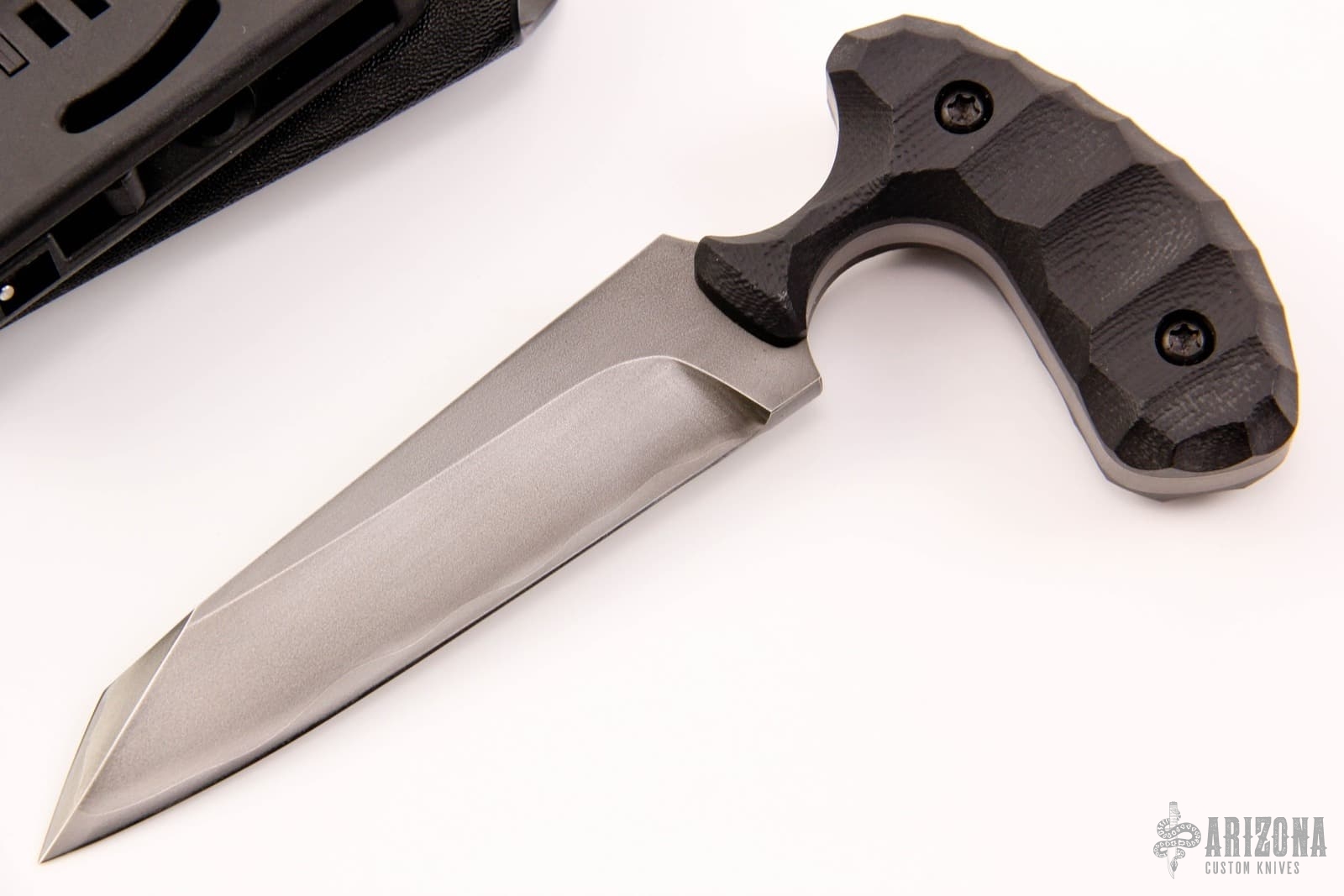 Modified Tanto Push Dagger - Arizona Custom Knives