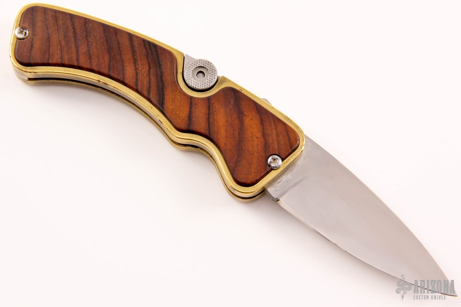 Luger Track Folding Knife #55 of 100 - Arizona Custom Knives