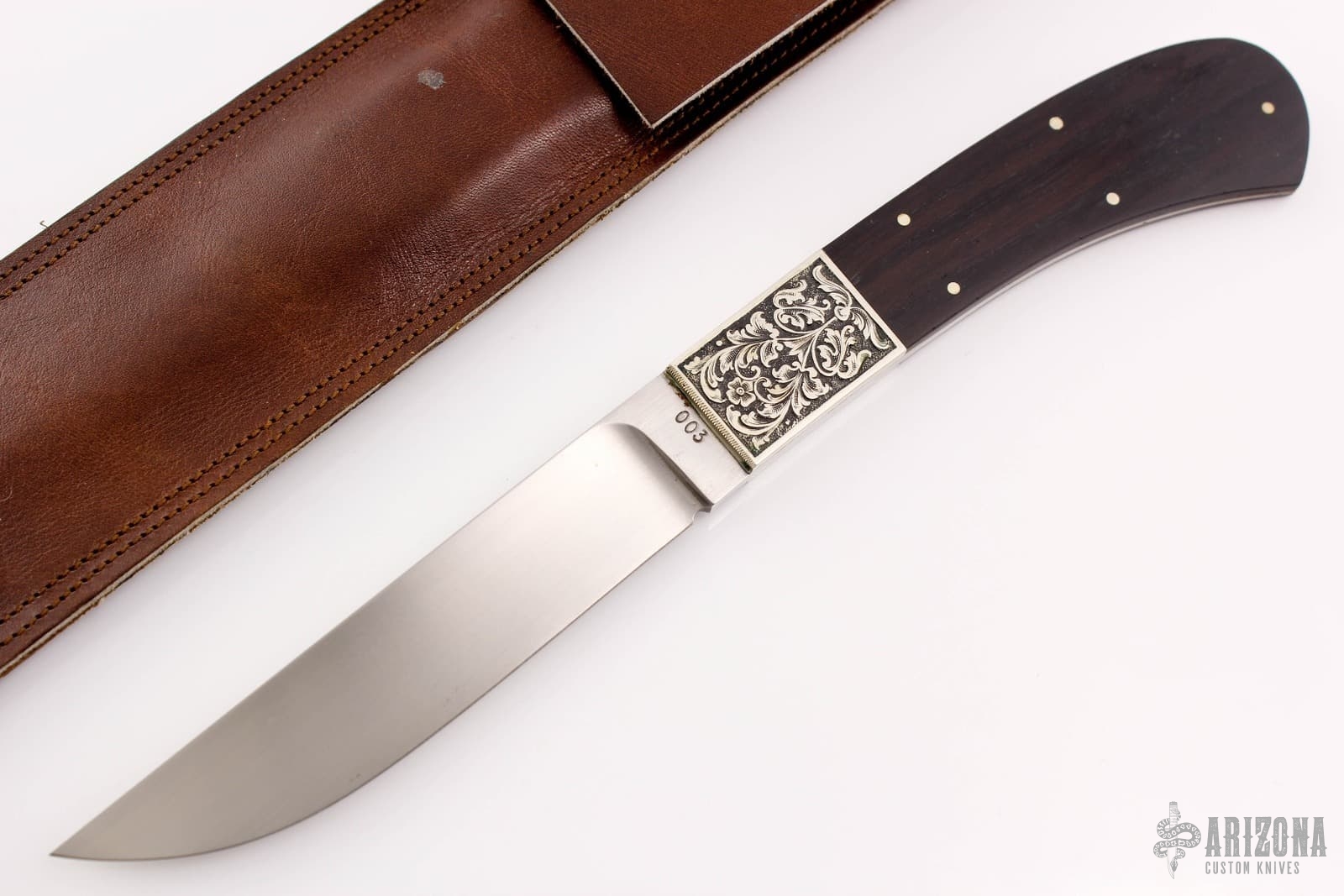 Engraved Gentleman's Knife - Arizona Custom Knives