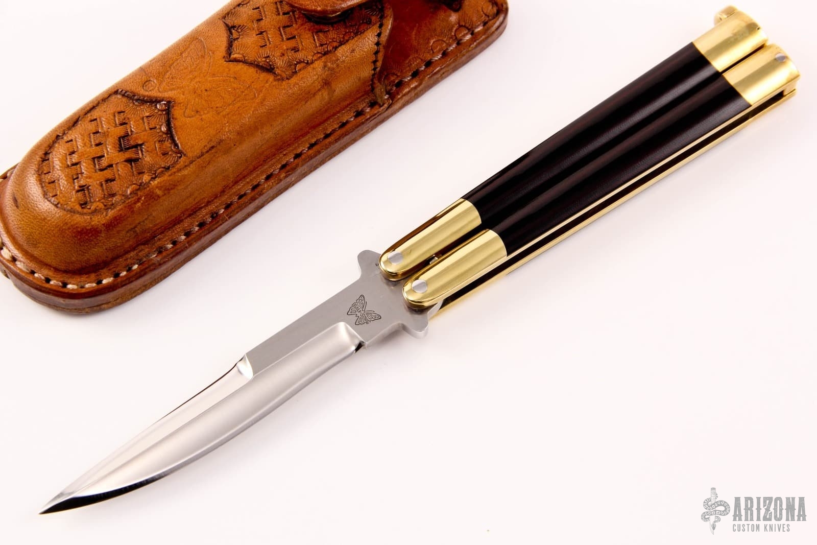 Weehawk Balisong - Jody Samson Ground - Arizona Custom Knives