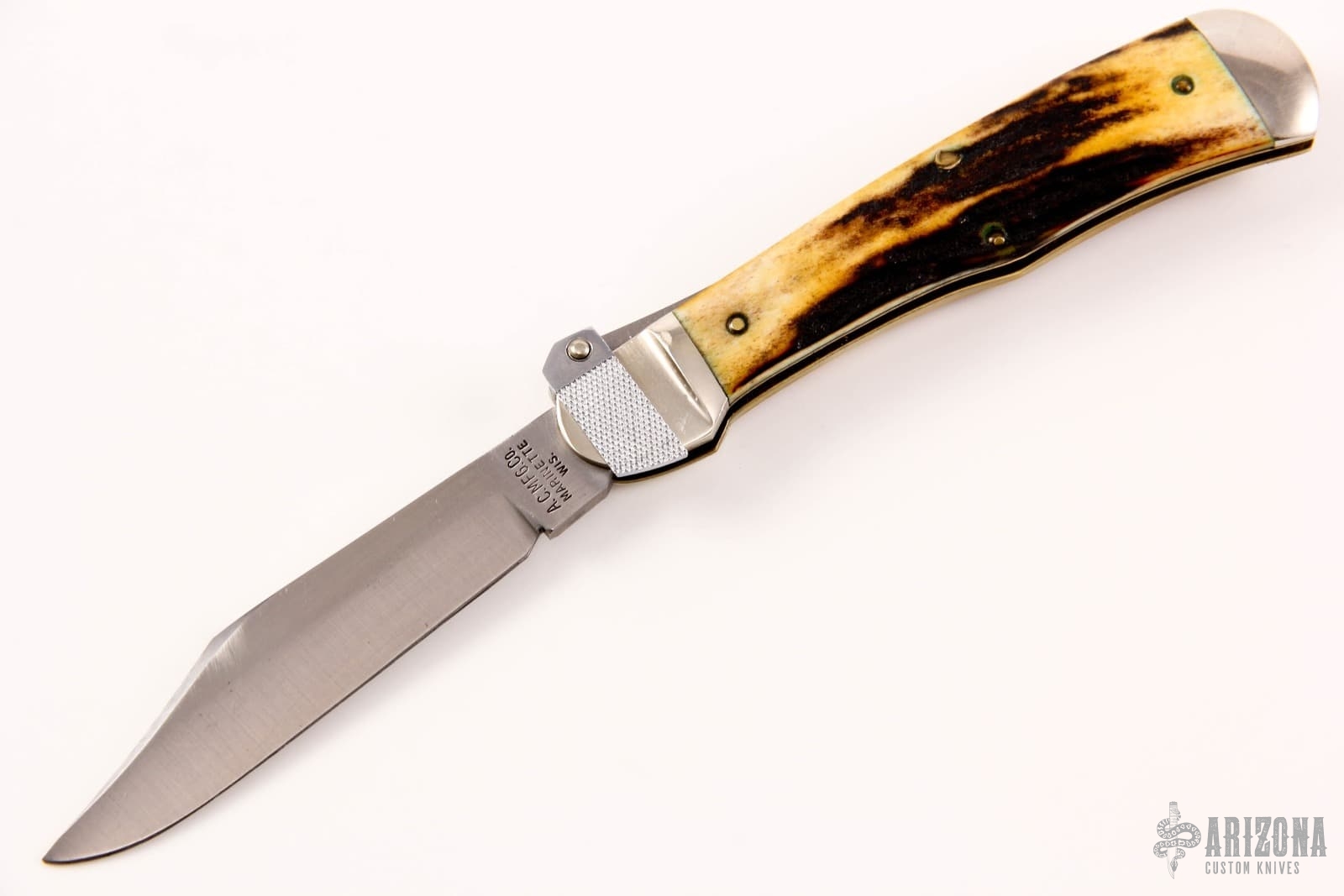 Stag Lever Auto - Arizona Custom Knives