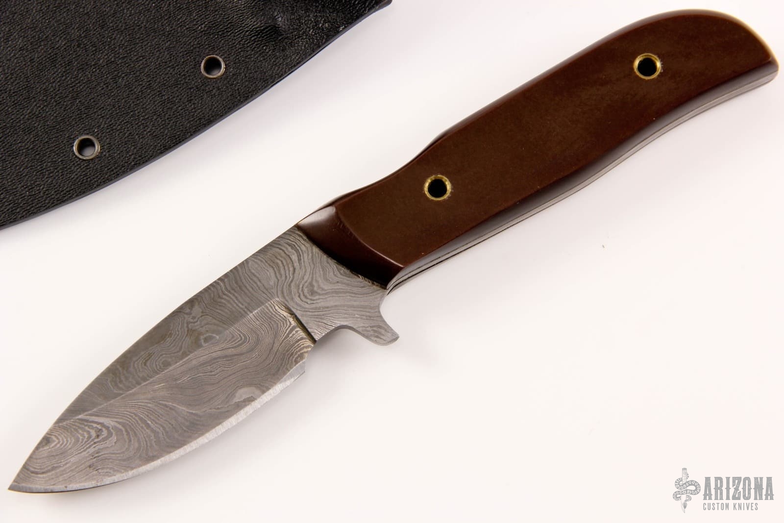 Damascus Hunter - Arizona Custom Knives