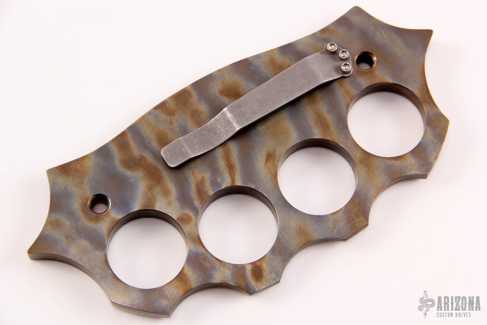 Knuckles w/ Pocket Clip - Arizona Custom Knives