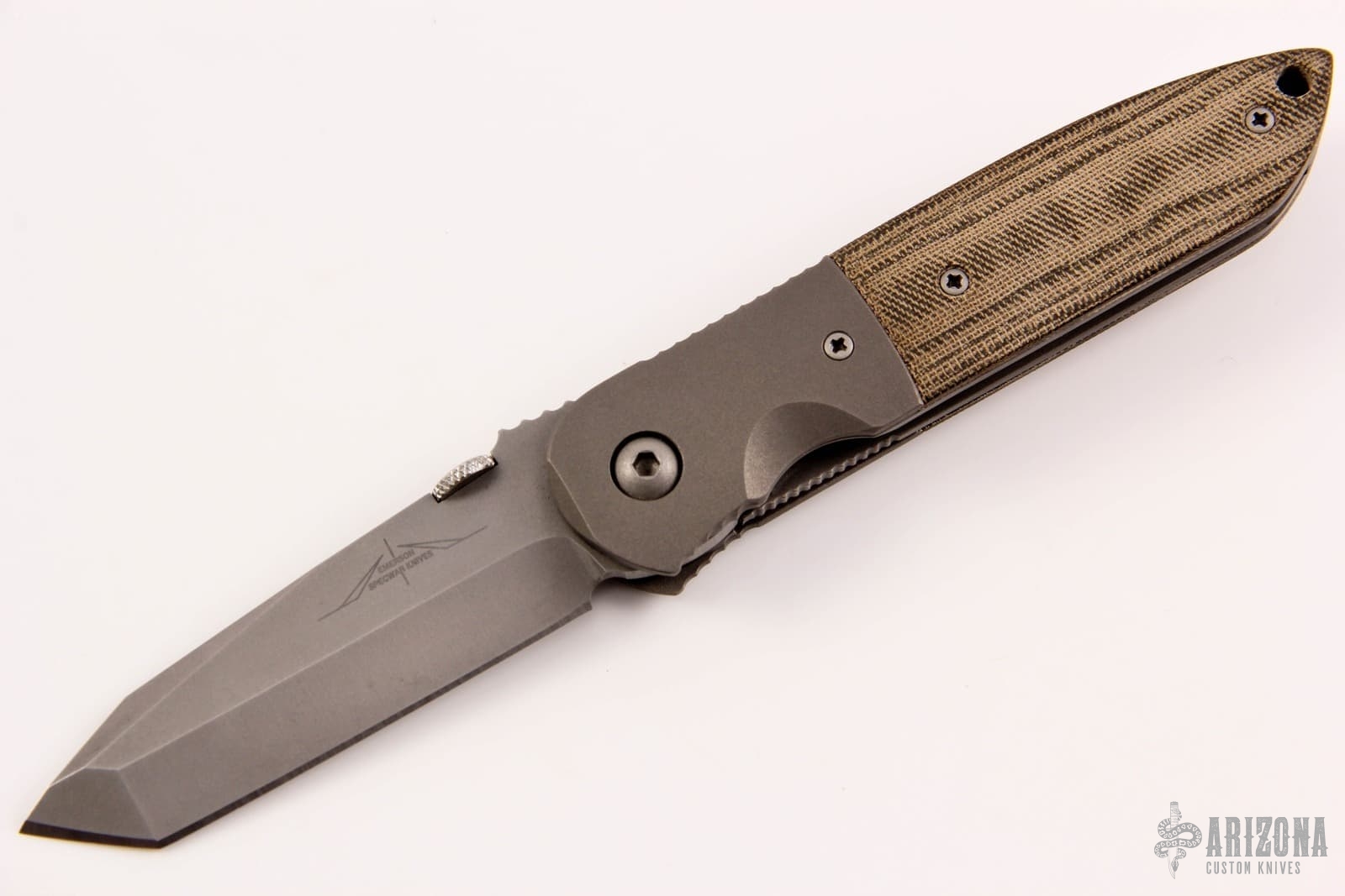 Custom CQC-6 - Threaded Hex Pivot - Arizona Custom Knives