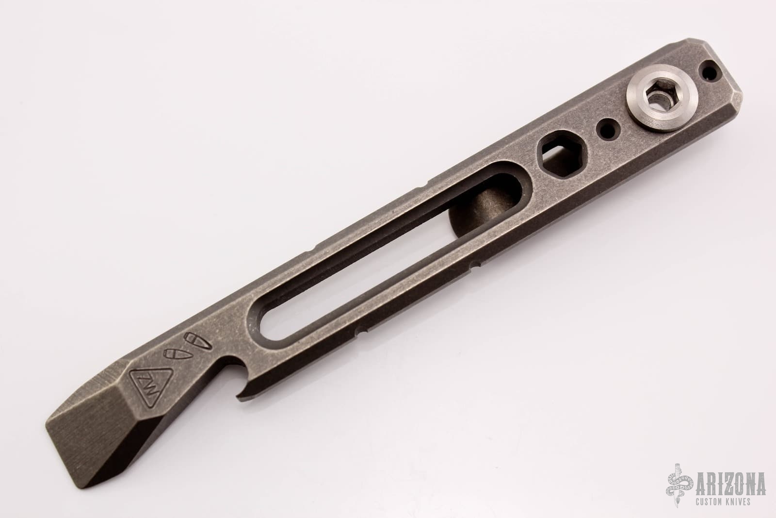 Pop'N'Pry - Strike Plate Titanium | Arizona Custom Knives