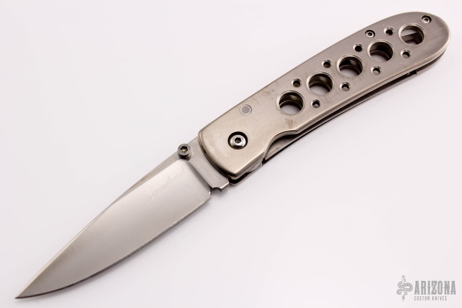 Titanium Leopard - Arizona Custom Knives