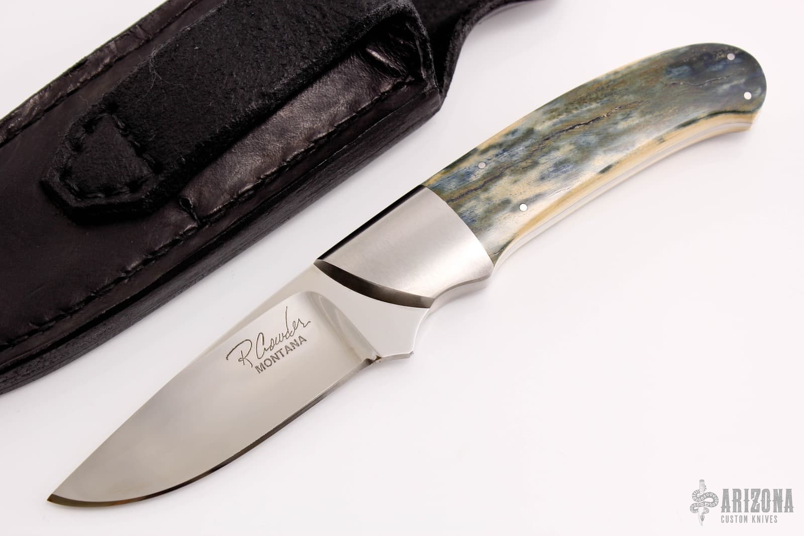 Mammoth Ivory Hunter - Arizona Custom Knives