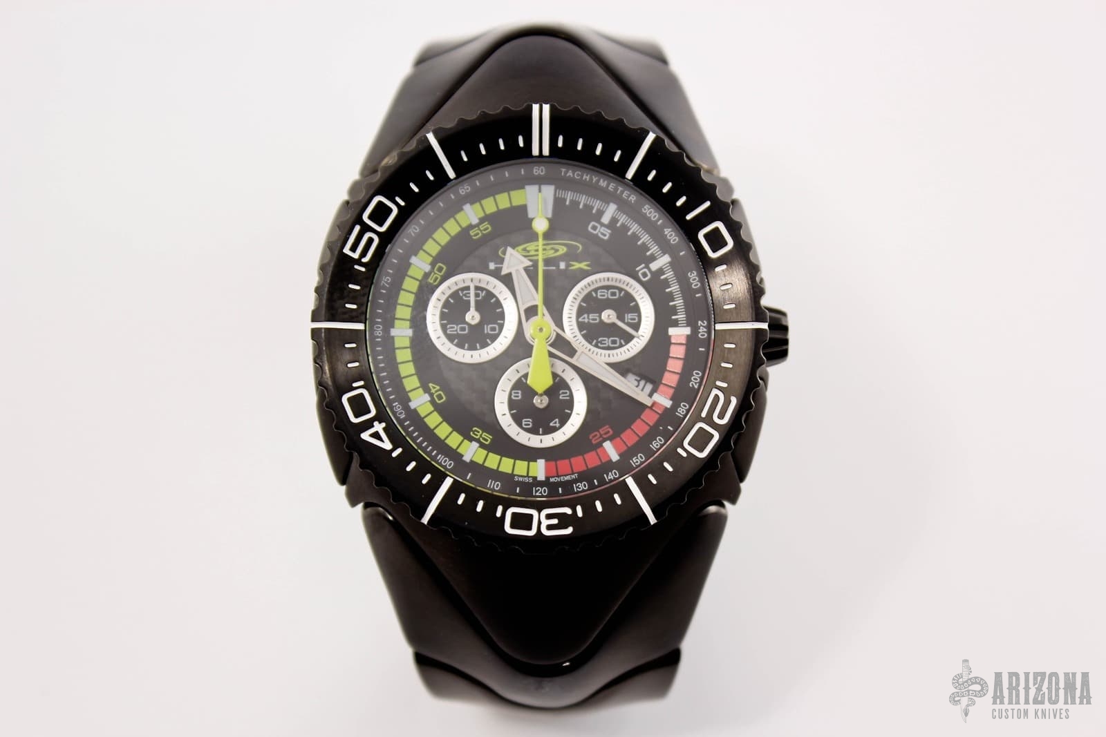 Details about Helix HX510-02L18B Links Black Dial Men's Watch - Arizona ...