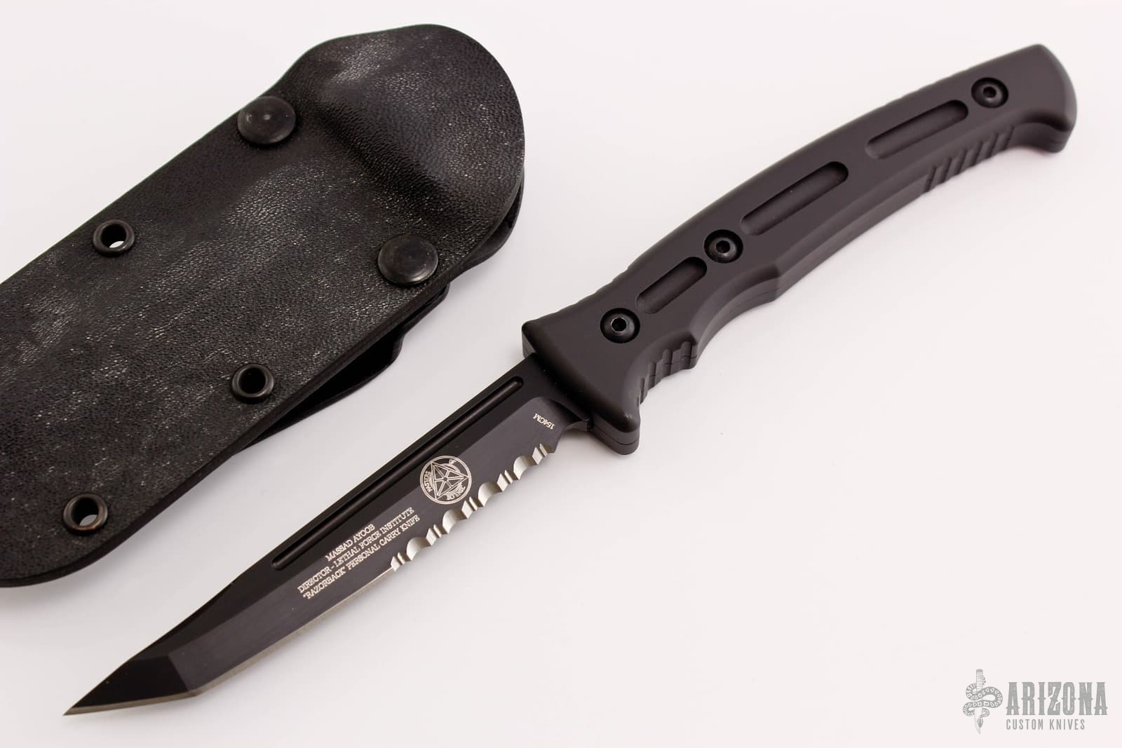 Massad Ayoob Razorback Personal Carry Knife - Arizona Custom Knives