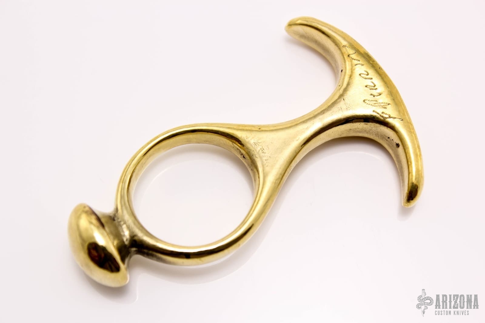 Single Knuckle - Brass - Arizona Custom Knives