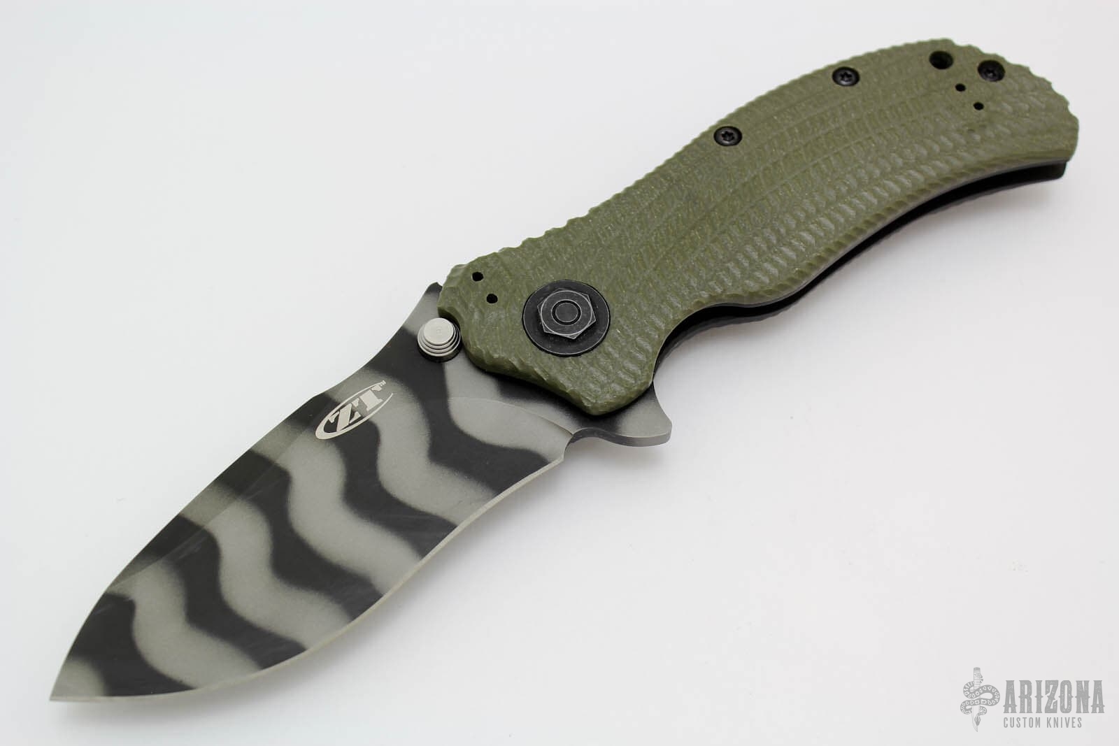 ZT 0301 Strider/Onion Folder Green - Arizona Custom Knives