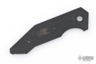 Halftrack Blue/Black G10 Scale - Arizona Custom Knives