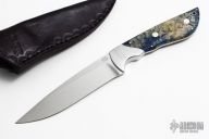 Drop Point Fighter-by-Tinus-Oelofse - Arizona Custom Knives